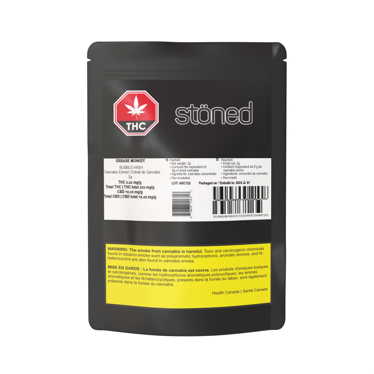 Grease Monkey Bubble Hash - PEI Cannabis Management Corporation