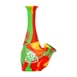 LIT Silicone 6 in Tall Rasta Bong - PEI Cannabis Management Corporation